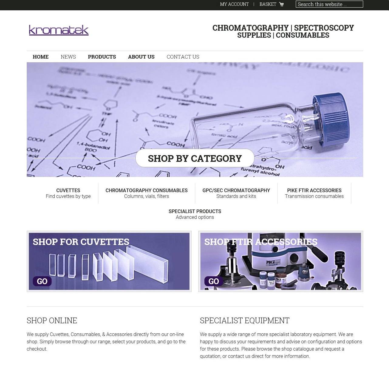 A New Kromatek Website - Kromatek